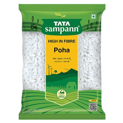 Tata Sampann Poha, 500 g - TATA Nutrikorner – Tata Nutrikorner