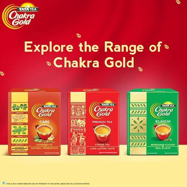 Chakra Gold - Premium Tea | Rich & Strong Taste |Long lasting flavour – Tata Nutrikorner