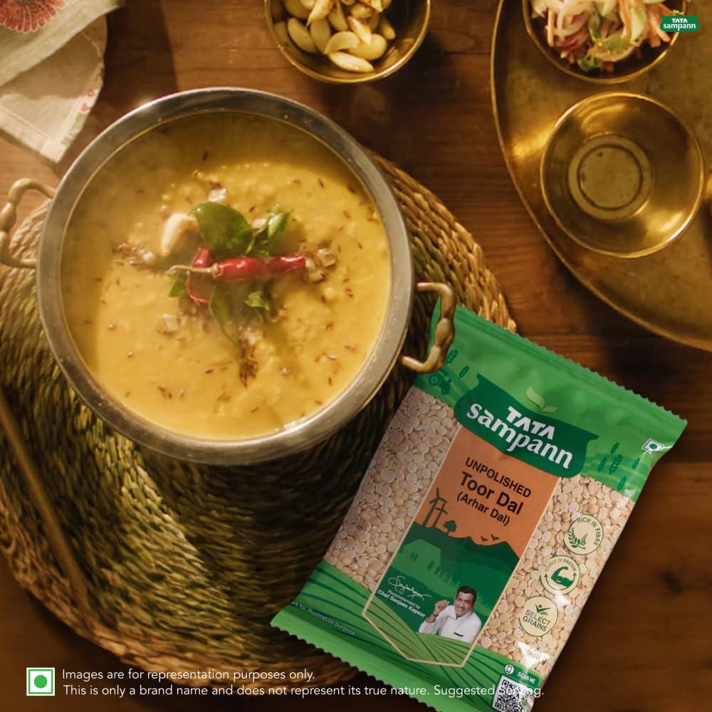 Toor Dal / Arhar Dal Unpolished | Rich in Taste | Chef Recommended | 5 ...