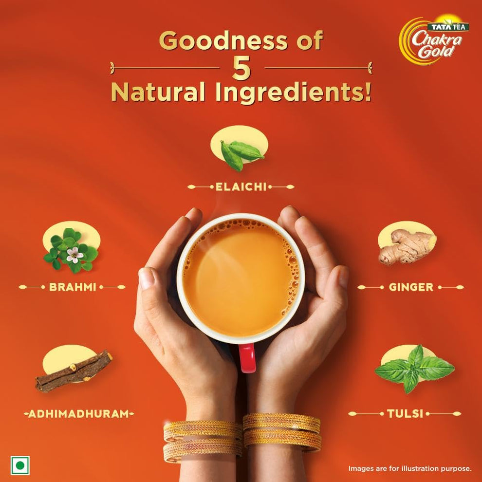 Chakra Gold - Care | Goodness of 5 Natural Ingredients | Tulsi, Ginger ...