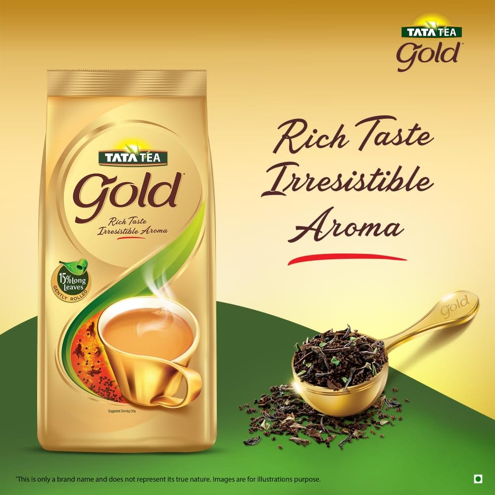 Tata Gold | Gently Rolled | Aromatic Long Leaves | Assam CTC leaves ...