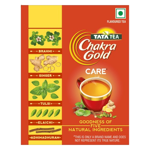 Chakra Gold - Care | Goodness of 5 Natural Ingredients | Tulsi, Ginger ...