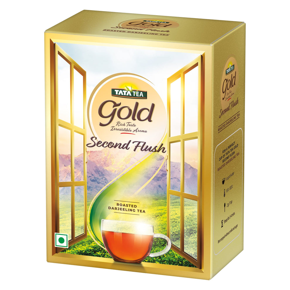 Gold - Second Flush | Roasted Darjeeling Tea |Strong, Smooth Flavour | – Tata Nutrikorner