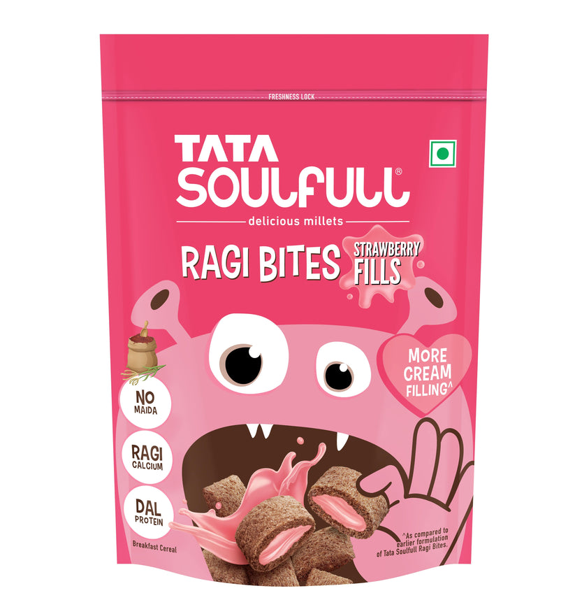 Ragi Bites Strawberry Fills – Tata Nutrikorner