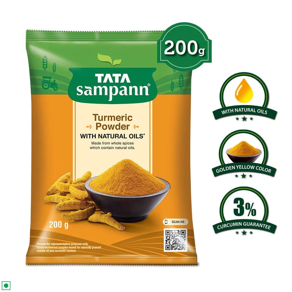 Turmeric Powder With Natural Oils – Tata Nutrikorner