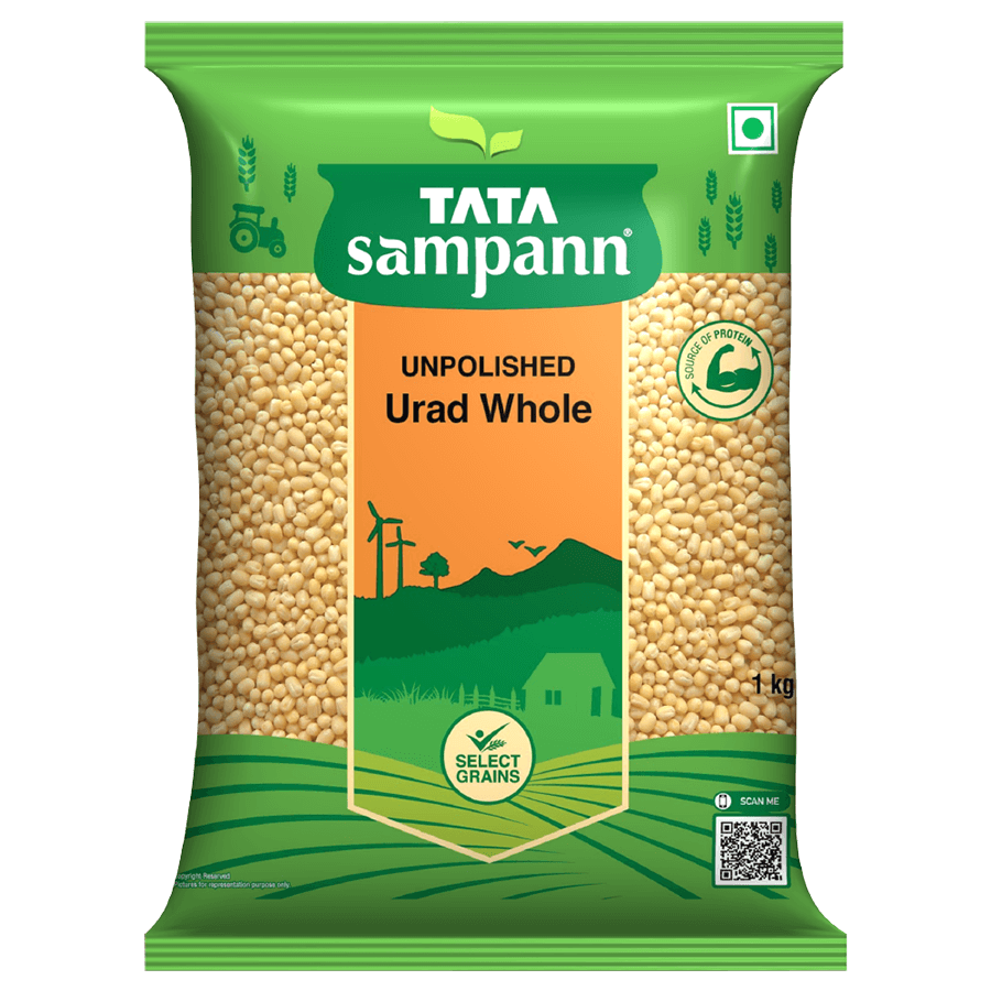 Tata Sampann Urad Dal Whole, 1 Kg - TATA Nutrikorner – Tata Nutrikorner